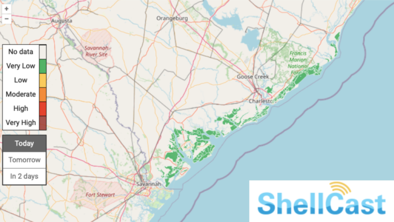 ShellCast Has Expanded to Include the South Carolina Coast - SECOORA