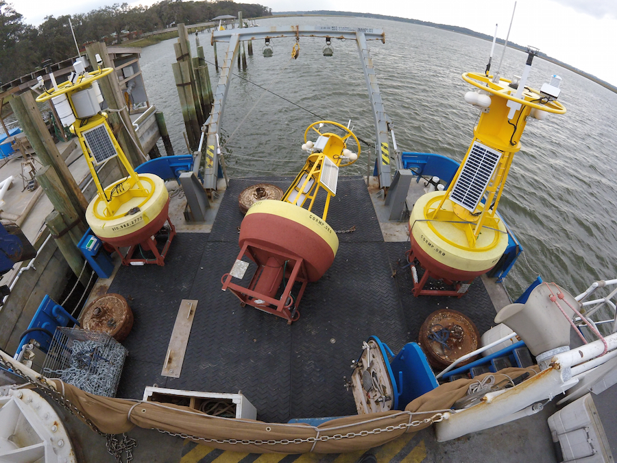 Three Buoys Redeployed in the Carolinas - SECOORA